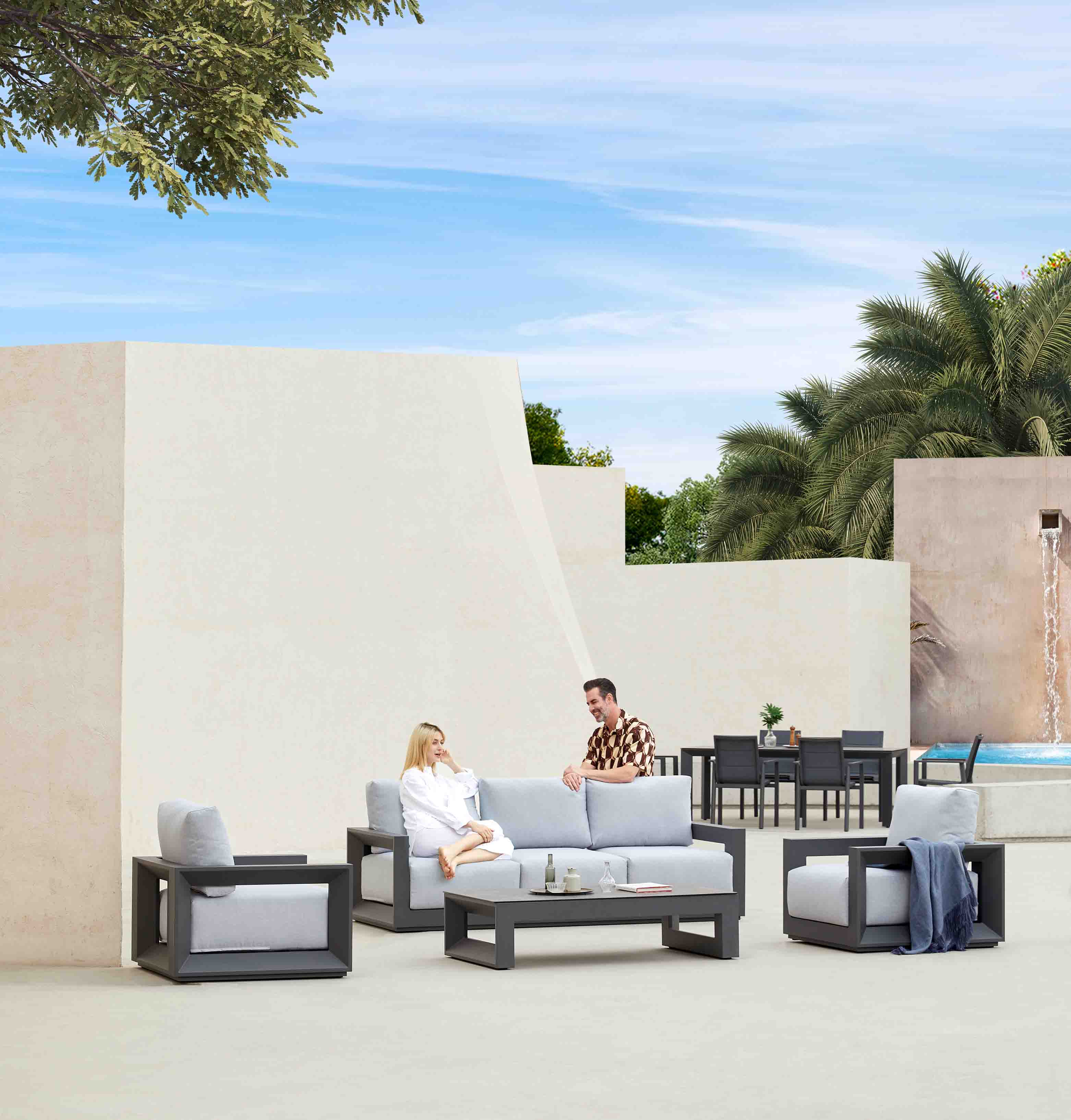 China Zeus alu. single sofa Manufacture and Factory | Tailong